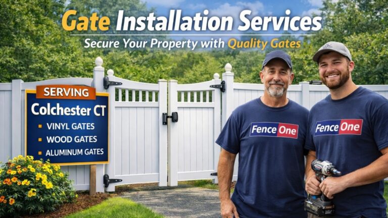 Gate Installation Colchester CT | Check Gate Types - Fence One